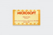 Fascinating Business Cards Of Some World’s Most Famous People - WEB ...